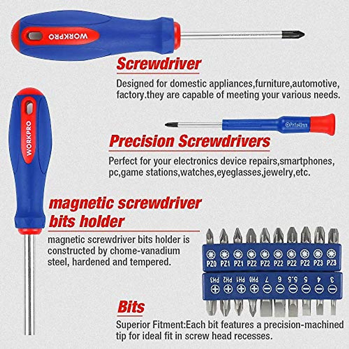 Sweden 55PC Screwdriver Set Precision Screwdrivers Set Screwdriver for Phone Screw Driver Bits