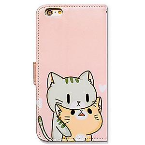 iPod Touch 7 Case,iPod Touch 6 Case,Bcov Green Cat Yellow Cat Wallet Flip Leather Cover Case with Credit Card ID Card Slot Holder Kickstand for iPod Touch 7/6/5