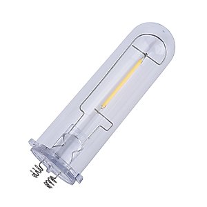 YONGJIA Solar Light Bulb, Solar Light Replacement Bulb, LED Filament Garden Light Replacement Bulb, Warm White