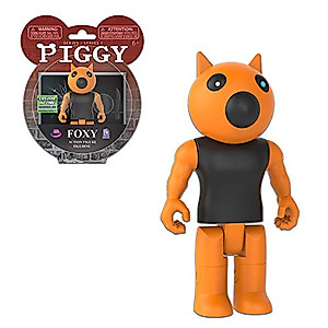 PIGGY Action Figure - Foxy Articulated Buildable Action Figure Toy, Series 1 Collectible
