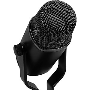 MSI IMMERSE GV60 Streaming Microphone (USB Type-C Interface and 3.5mm Aux, for Professional Applications with Intuituve Control in 4 Modes: Stereo, Omnidirectional, Cardioid and Bidirectional)
