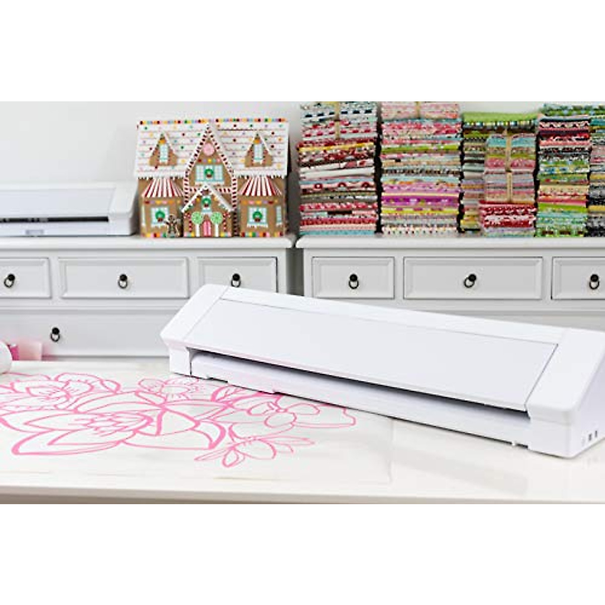 Silhouette Cameo 4 Pro 24 Inch Version - 24" Cutting Mat, Power Cords, Built in Roll Feeder, Silhouette Studio Software