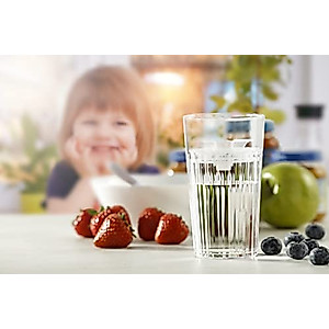 Reflo Smart Cup (Clear 1-Pack) Open Training Cup, Toddler Cup, No Suction 6oz, 360 Control-Flow, USA MADE Premium High-Impact Plastic