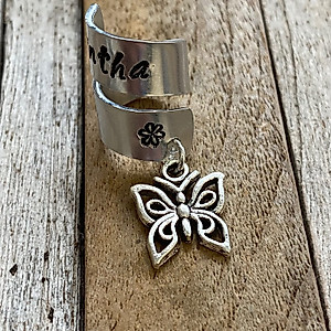 Carrie Clover Stethoscope Name Tag, Stethoscope ID Tag with charm, Stethoscope Charm, Stethoscope Name Tag, Nurse Appreciation Gift, Nurse Graduation Gift, Pinning Ceremony Health Professional gift