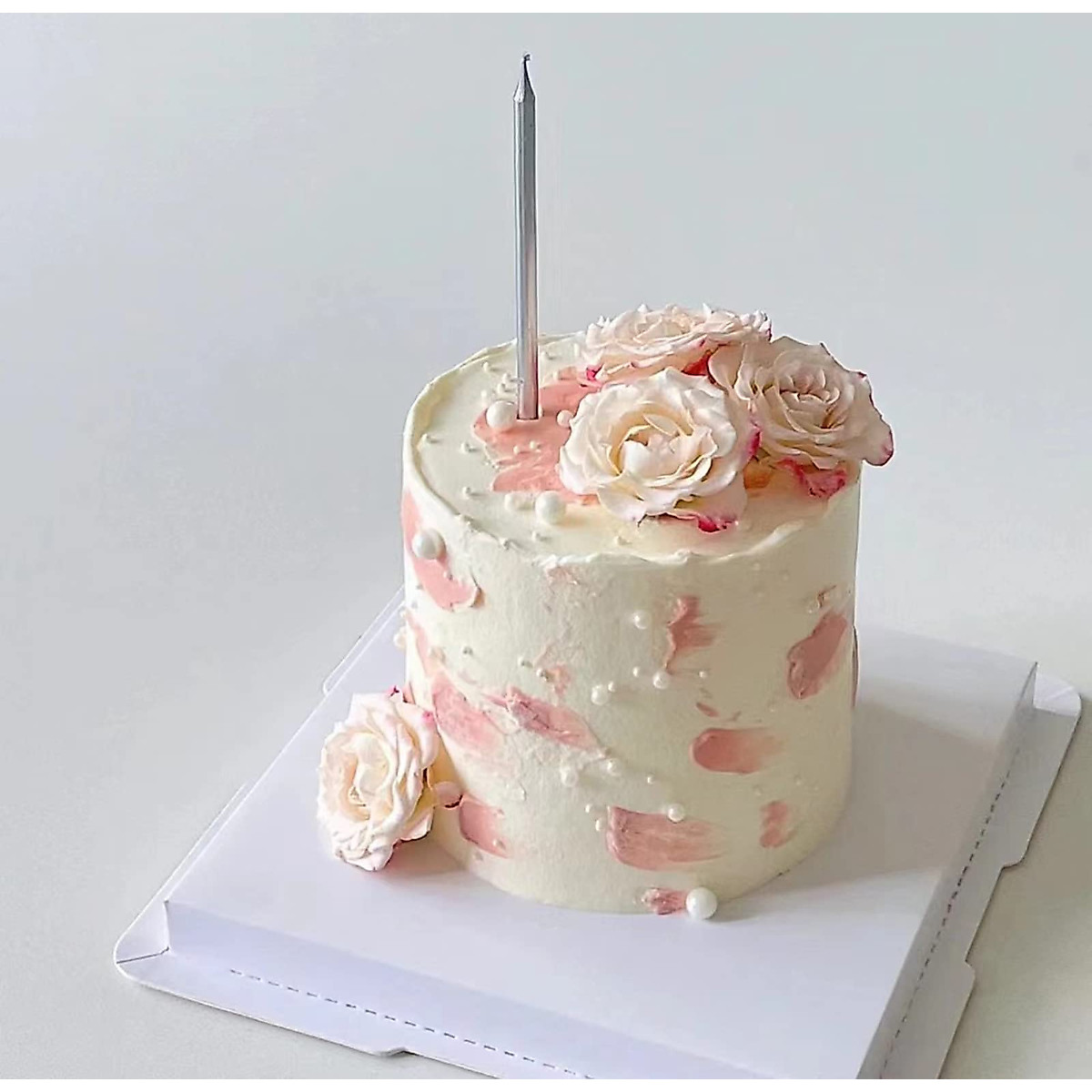 Cake Ring Adjustable Extra high 15cm - Stable Stainless Steel Baking Ring - Cake Ring with Precise Scaling Inside