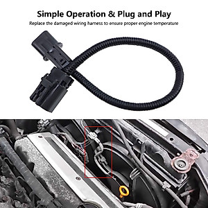 Engine Cooling Fan Wiring Harness 1355A245 1355A098 Fit for Mitsubishi Lancer 2008-2017, Outlander 4 Cylinder 2008-2015