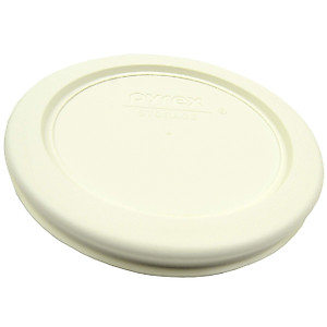 Pyrex (2 7202 Glass Bowls & (2) 7202-PC Sour Cream Lids Made in the USA