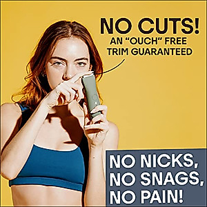 MERIDIAN Original Bikini Trimmer for Women, Body Hair Trimmer for Women, Pubic Hair Trimmer for Women, Body Shaver Women, Body Trimmer for Women & Men, Body Groomer for Women & Men Ocean