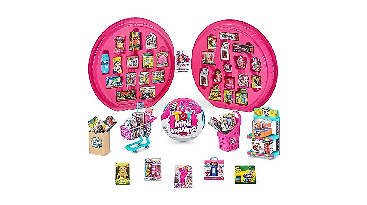 Zuru 5 Surprise Mini Brands Collector's Case – Store & Collect Rare Minis