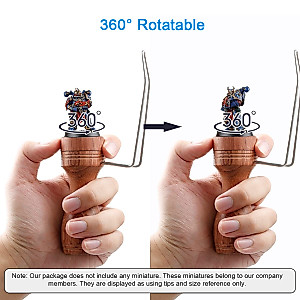 Jucoci Painting Handle for Miniautres Paint Handle Compatible with DND Miniatures, Scale Model, Fantasy Figurines