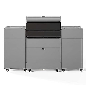 Fresno Series Gunmetal Gray + Graphite Stacked Stone Island Grill