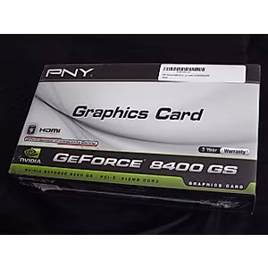 PNY GeForce 8400GS Graphics Card (VCG84512D3SXPB)