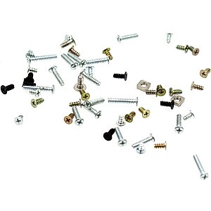 JMXLDS Replacement Full housing Shell Screw Set for New 3DS XL LL Console 2015