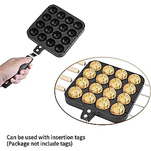 Takoyaki Grill Pan premium Material Non-Stick Plate Round Pancakes Cooking Tools Baking Mold Tray Home Kitchen Accessories