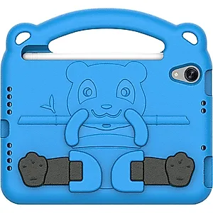 SaharaCase for iPad Mini (6th Generation 2021) Protection Kit Bundle - Teddy Bear KidProof Case with Tempered Glass Screen - Blue
