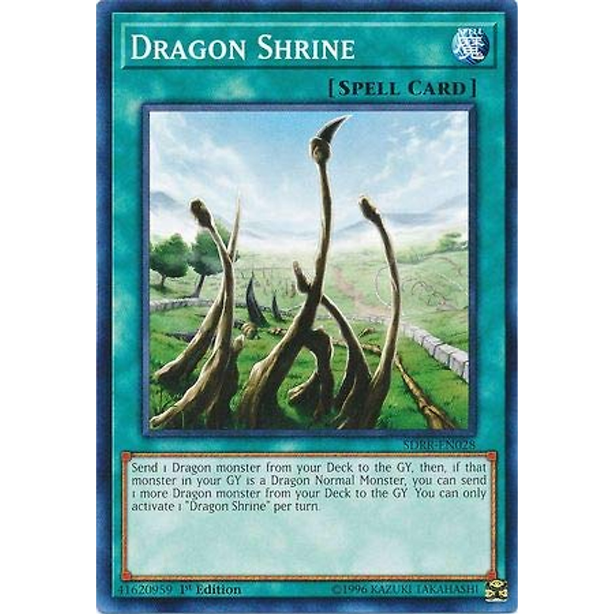 Yu-Gi-Oh! - Dragon Shrine - SDRR-EN028 - Common - 1st Edition - Structure Deck: Rokket Revolt