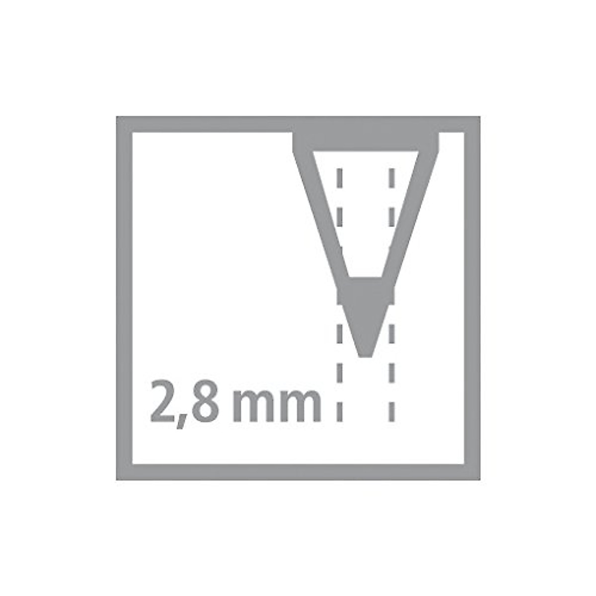 STABILO Aquacolor Aquarellable Colouring Pencil - Wallet of 12, Assorted Colours