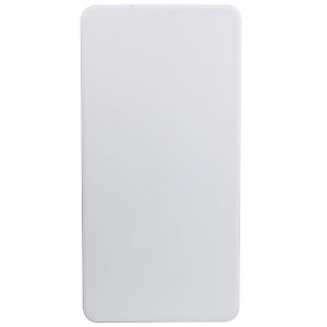 Flash Furniture Elon 4' Rectangular All-Occasion Plastic Folding Event Table, Foldable Portable Banquet Table for Indoor/Outdoor Events, White