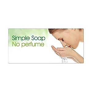 Simple Pure Soap for Sensitive Skin Twin Pack, 125 Gram / 4.4 Ounce Bars (Pack of 2) 4 Bars Total