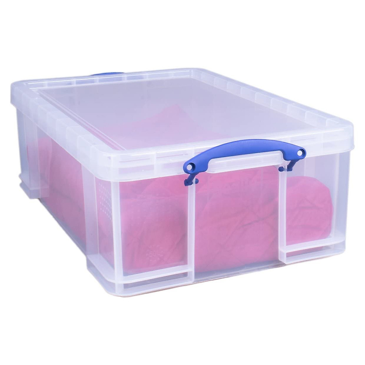 Really Useful Clear 50L Plastic Storage Box 710x440x230mm KING50C