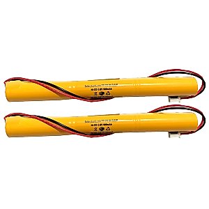 (2 Pack) 3.6v 900mAh Ni-CD Battery Pack Replacement for Emergency/Exit Light 026-186 Battery All Pro 026186 APEL Battery APLEL T26000186