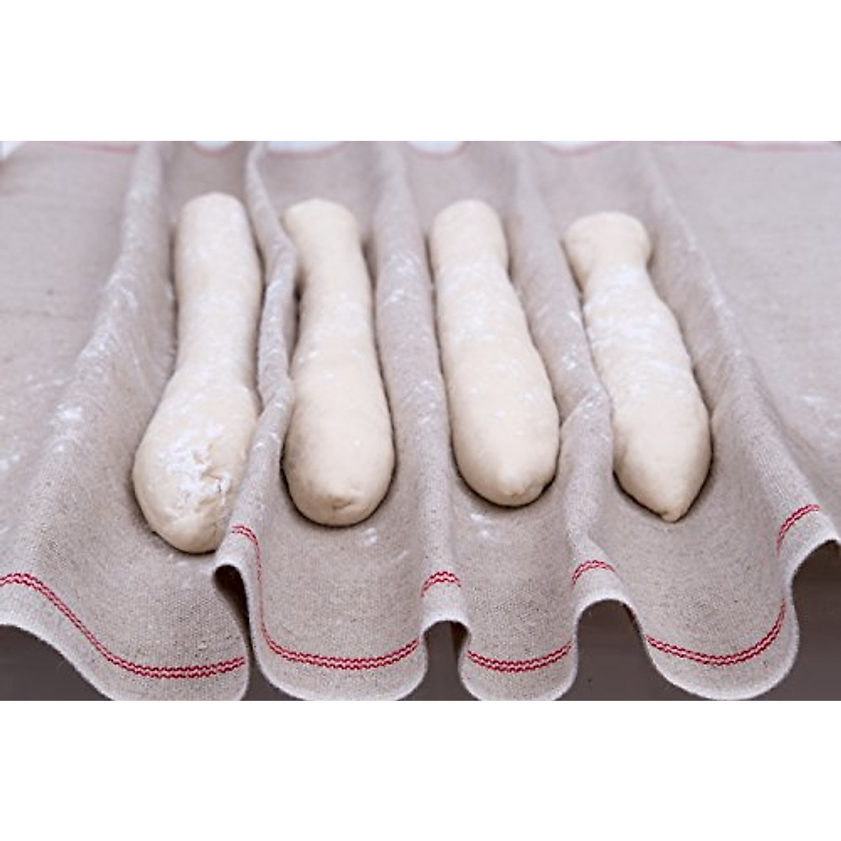 Saint Germain Bakery Premium Professional Bakers Extra Large Couche 35"x26" from France - Heavy Duty Proofing Cloth 100% Natural Flax Linen