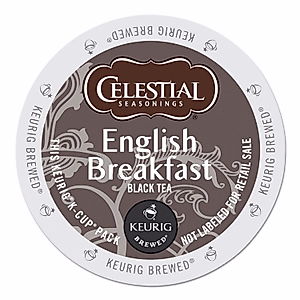 Celestial Seasonings® English Breakfast Tea Single-Serve K-Cup®, Carton Of 96