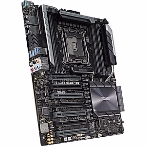 Asus WS X299 SAGE/10G Workstation Motherboard - Intel Chipset - Socket R4 LGA-2066 - SSI CEB - 1 x Processor Support - 128 GB DDR4 SDRAM Maximum RAM - 4.20 GHz O.C, 4.13 GHz O.C, 4 GHz O.C, 3.60 GH
