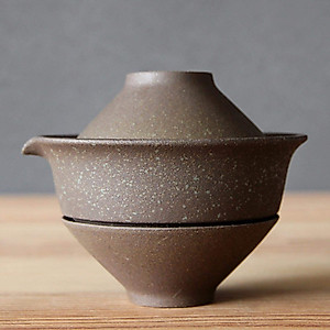 1pcs Japanese Ceramic teapot Kettle gaiwan Tea Cup for Puer Japanese Tea Set drinkware