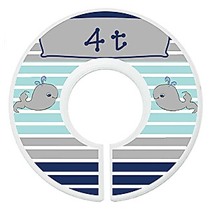 Mumsy Goose Nursery Closet Dividers Closet Organizers Baby Boy Clothes Dividers Nautical