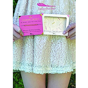 Happy 30th Birthday Gifts for Her - Ceramic Jewelry Dish with 30 Candles, One for Each Year - This Trinket Dish is sure to be a Treasured Gift for 30 Year Old Woman - 30th Birthday Gifts for Women