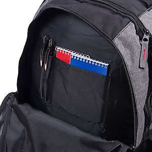 New Black Computer Backpack / Laptop Organizer S-Kross By Swiss Travel Products