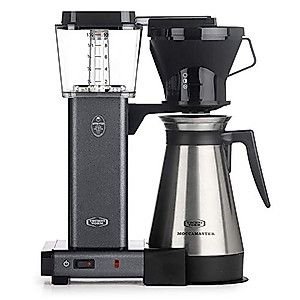Technivorm Moccamaster 10-Cup 40oz Coffee Brewer Handmade Coffee Maker - KBT741 - Stone Gray