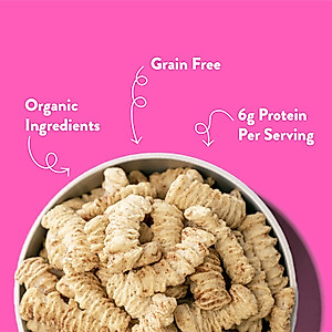 LesserEvil Himalayan Pink Salt Power Curls, Grain Free, Minimally Processed, Avocado Oil, Egg White Protein, 4 Oz, Pack of 3