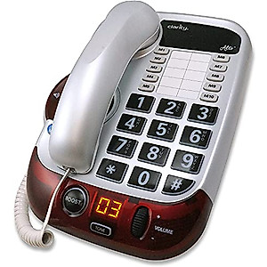 Clarity 54005.001 Alto Severe Hearing Loss Amplified Corded Phone