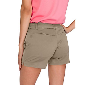 Three Sixty Six Womens Golf Shorts 4 ½ Inch Inseam - Quick Dry Active Shorts with Pockets, Athletic and Breathable