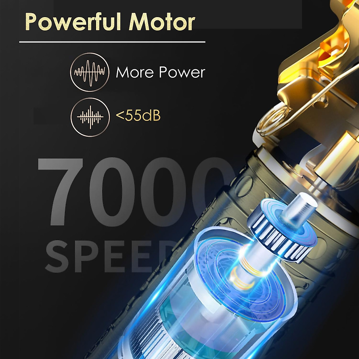 soieho Hair Trimmer for Men, Cordless Hair Clippers Rechargeable Beard Trimmer, Zero Gapped T Blade Liners Grooming Hair Cutting Kit, Giving for Men Husband Father.