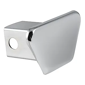 CURT 22100 Chrome Steel Trailer Hitch Cover, Fits 2-Inch Receiver