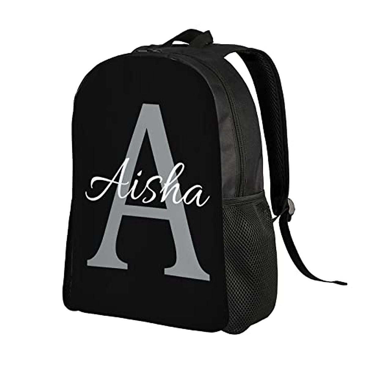Custom Backpack Personalized Daypack for Kids Boys Girls Youth Men Women Adult Design Your Own Backpack with Text Name Customized Laptop Shoulder Bags Lightweight School Bookbag 16In Birthday Gift