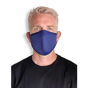 Reusable Fabric Face Masks (Pack of 10, Assorted Colors)