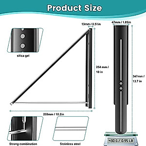 Vaselin Invisible Clothes Drying Rack, Retractable Clothes Drying Rack, Wall Mounted Clothes Drying Rack, for Laundry Room Space 13.7 x 1.85x 0.51inches