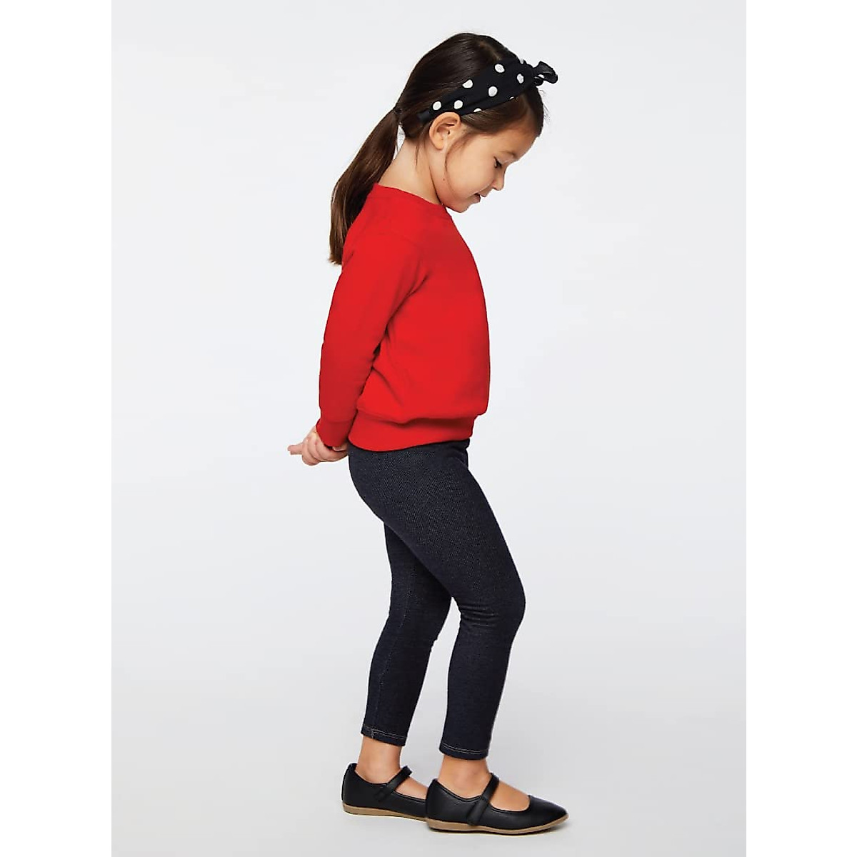 RABBIT SKINS Toddler Fleece Long Sleeve Pullover Sweatshirt, Heather, 4T