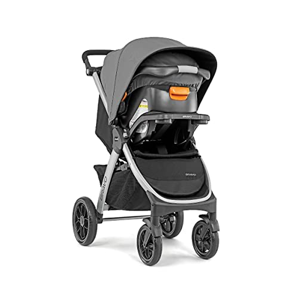 Chicco Bravo Trio Travel System - Ava | Grey