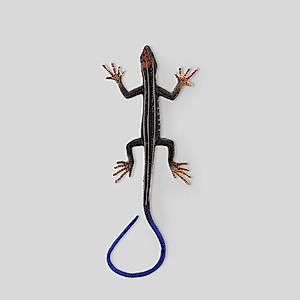 Artificial Lizard Animal Plaything Plastic Lizard Prop Spoof Lizard Model Early Education Toys Kids Educational Playthings Party Trick Tool Children Toys Lizard Figurine Tricky Toys