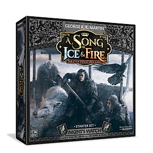 A Song of Ice & Fire Tabletop Miniatures Game Stark vs Lannister STARTER SET - Engage in Epic Battles of Westeros! Strategy Game for Adults, Ages 14+, 2+ Players, 45-60 Minute Playtime, Made by CMON
