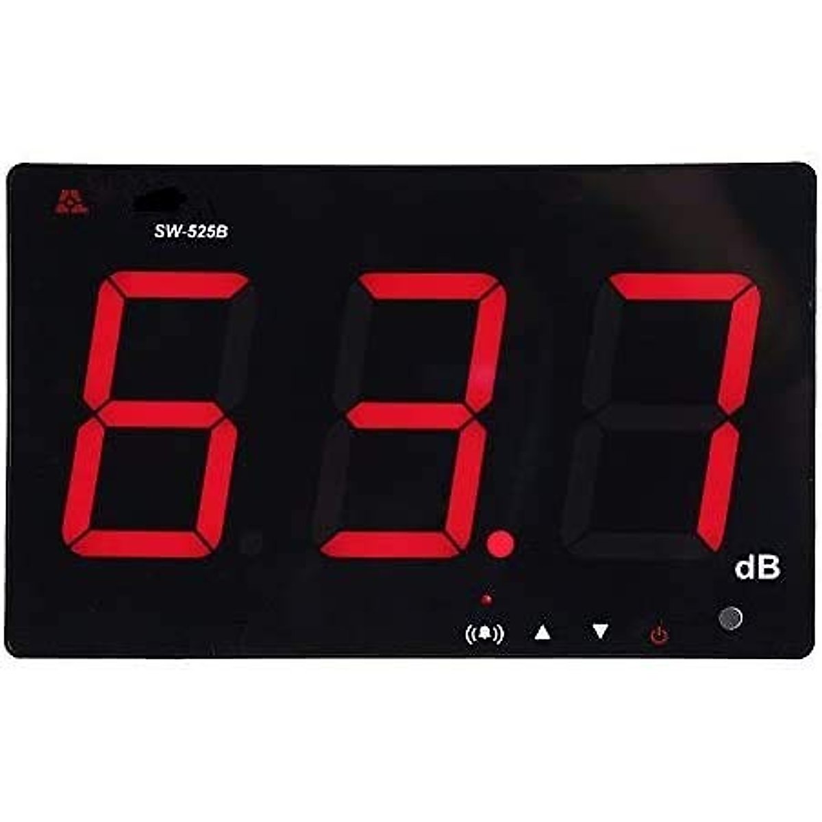 Yosoo 9.6inch LCD Digital Sound Level Meter, Wall Mounted Noise Meter Tester Measurement Range 30-130dB Noise Tester USB Powered