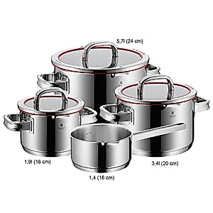 WMF Function 4 0760346380 4-Piece Cookware Set