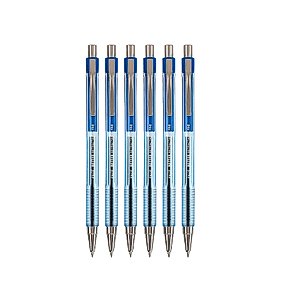 PILOT The Better Ball Point Pen Refillable & Retractable Ballpoint Pens, Fine Point, Blue Ink, 6 PACK