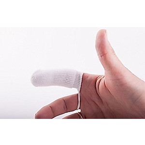 Petosan Microfiber Fingerbrush Oral Cleaner for Dogs, 4-Pack, Battery Powered, White