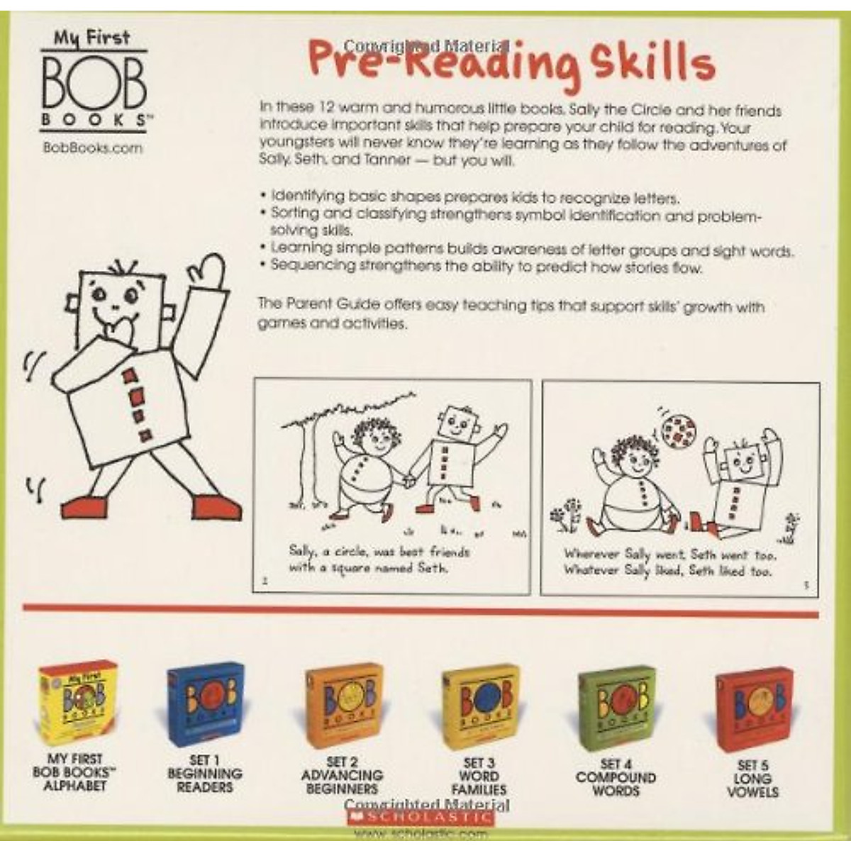 My First BOB Books: Pre-Reading Skills